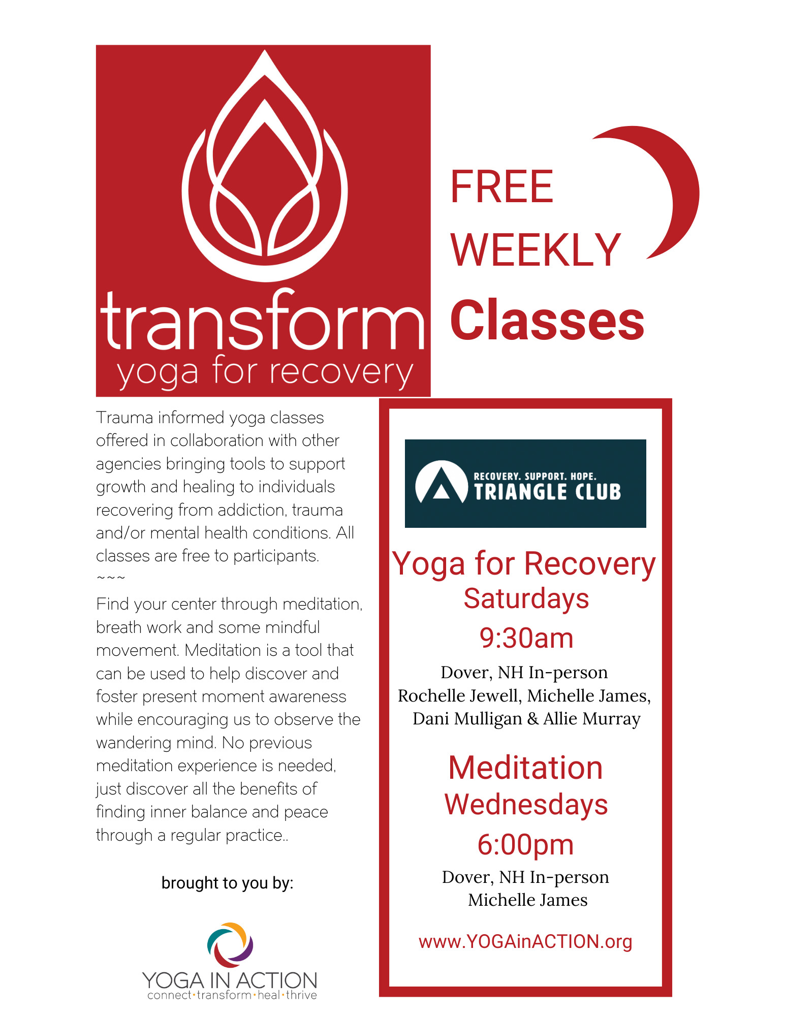 Meetings and Events - Triangle Club